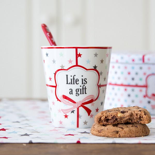 Happy Mug Life is a gift - Krasilnikoff | Mixin
