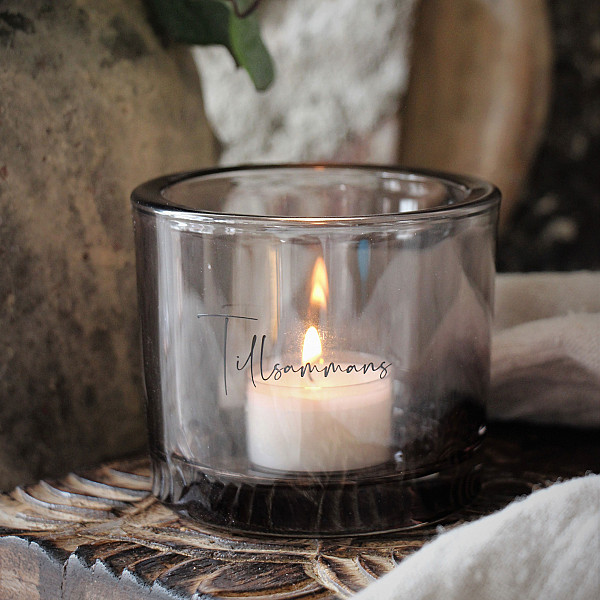 Majas Candle Holder Tillsammans, Smoke, Majas Cottage | Mixin Home Majas Candle Holder Tillsammans, Smoke, Majas Cottage | Mixin Home