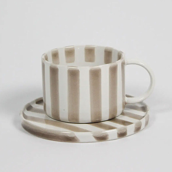 Kopp med fat Monica Beige, Olsson & Jensen | Mixin